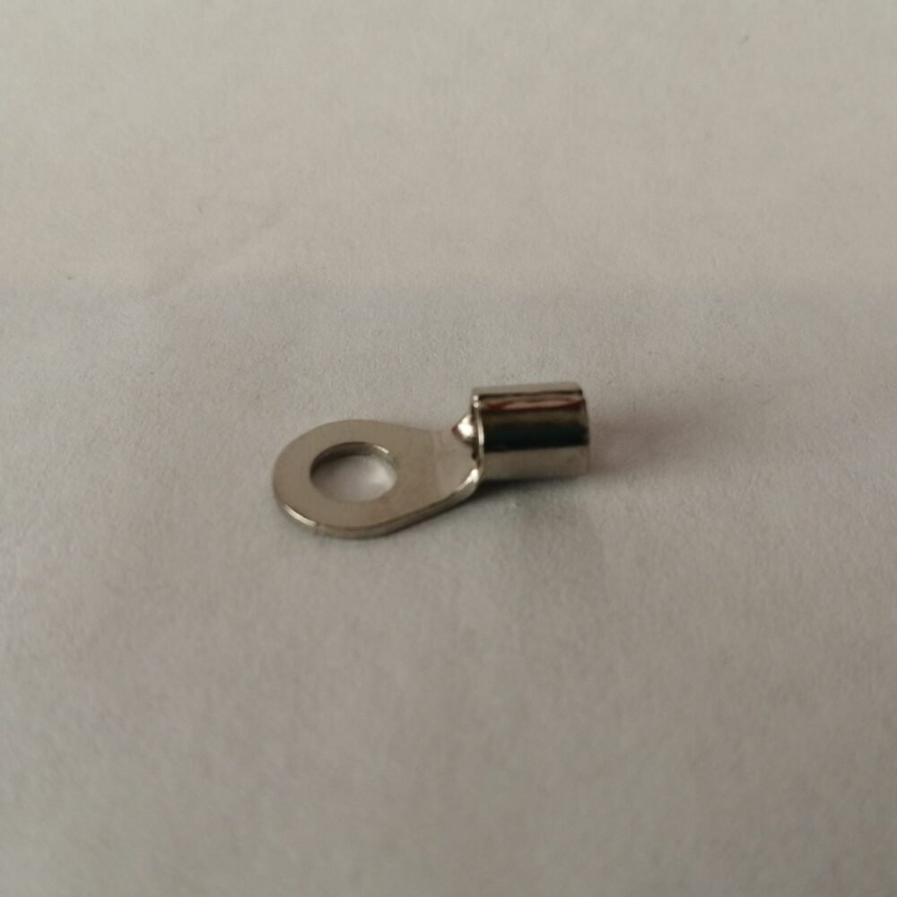 TERMINAL DE ANILLO SIN AISLAR CAL. 4 TORNILLO 1/4 – Kuali Mecatrónica